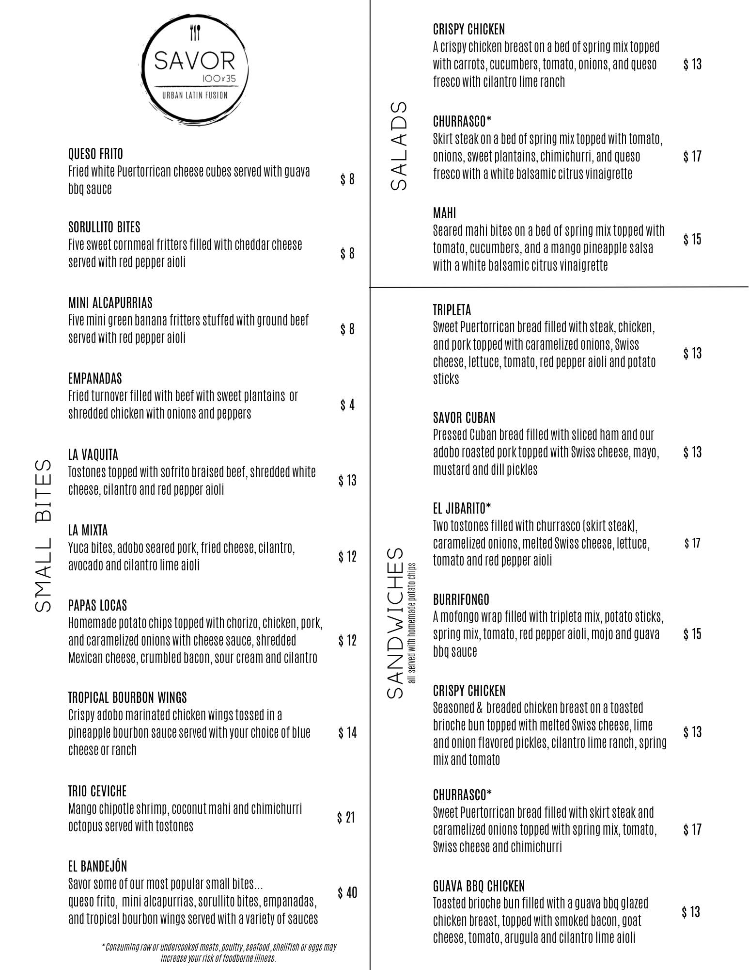 Savor Food Truck The Preserve