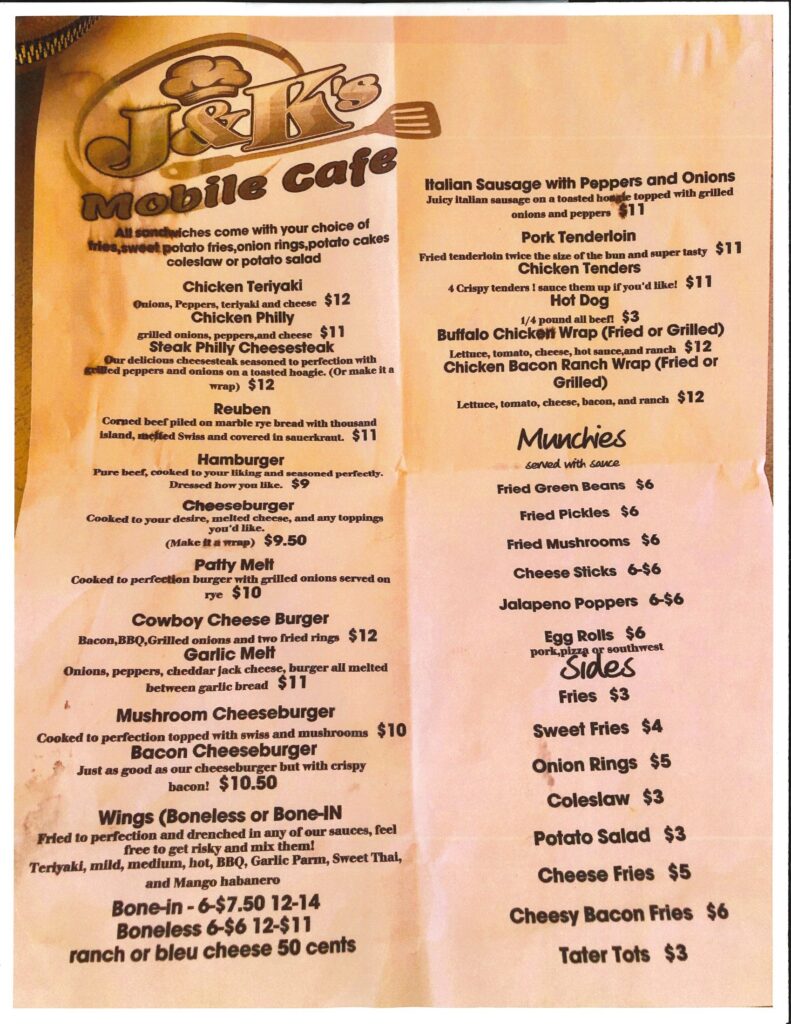 J&K Cafe Food Truck The Preserve